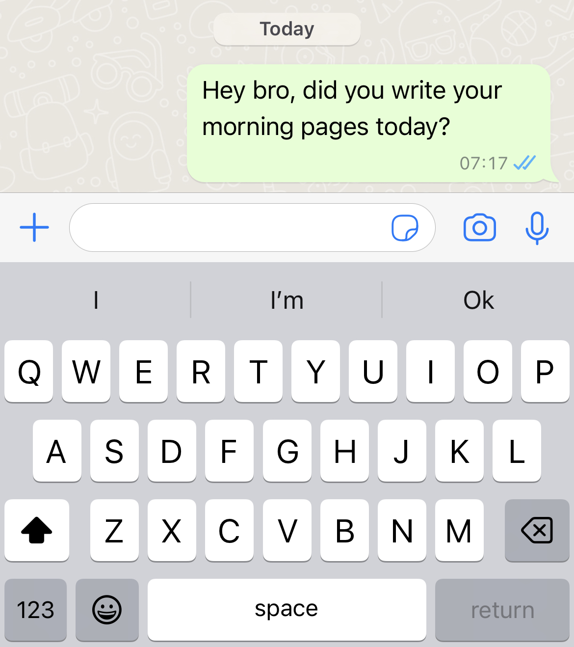 how to be consistent - omwow